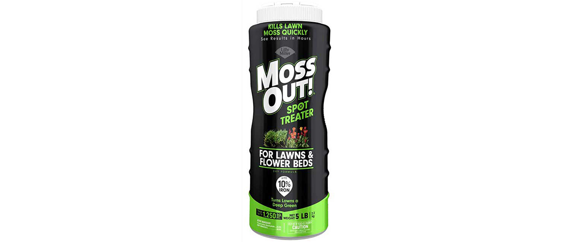 Moss Out! Spot Treater For Lawns & Flower Beds | Moss Control